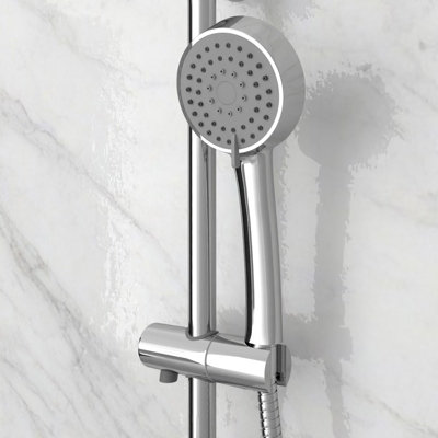 Nes Home One-Dial One-Way Push Button Thermostatic Mixer Valve, Slider ...