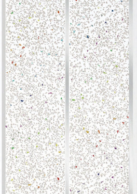 Nes Home PVC Panel Grey Galaxy Silver Cladding 2700mm X 200mm x 6mm ...