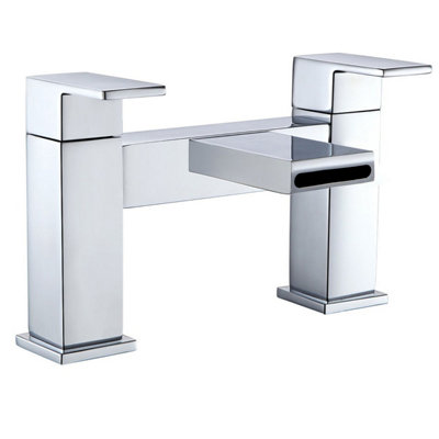 Nes Home Saturn Waterfall Design Basin Sink Mono Mixer Tap & Deck ...