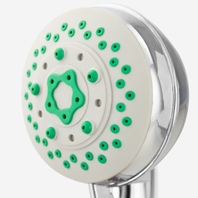 Nes Home Shower 85mm Bathroom Modern 3 Mode Handset Chrome Finish