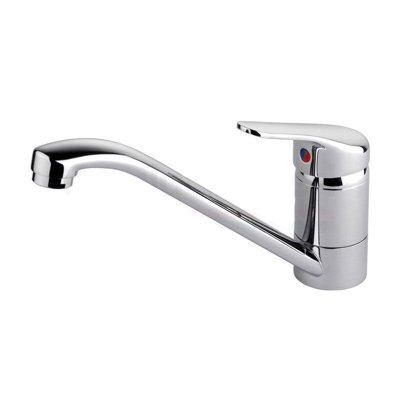 Nes Home Single Lever Monobloc Kitchen Mixer Tap Chrome