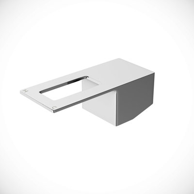 Nes Home Square Faucet Mixer Tap Handle Parts Replacement Solid Brass ...