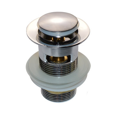 Nes Home Universal Bathroom Basin Sink Bottle Trap Waste With FREE ...