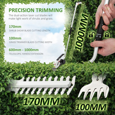 Cordless grass hedge trimmer store