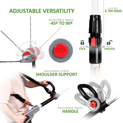 Netta pole hedge trimmer store