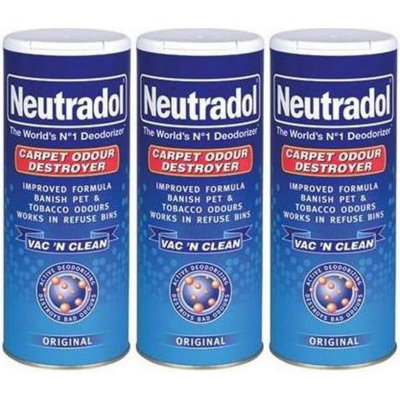 NEUTRADOL CARPET POWDER BLUE - 350 G (Pack of 3) | DIY at B&Q