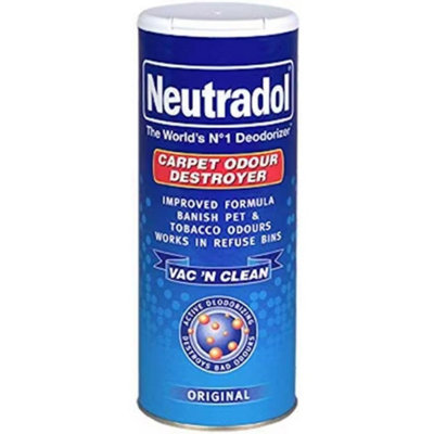 NEUTRADOL CARPET POWDER BLUE - 350 G (Pack of 3) | DIY at B&Q