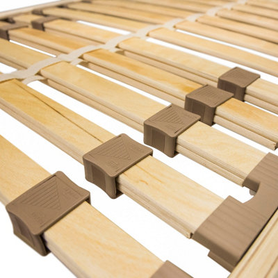NEVADA SLATTED BED FRAME FOR SINGLE 3FT BEDS 900MM X 1860MM