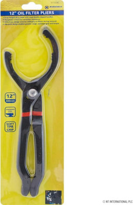 New 12 Inch Oil Filter Adjustable Wrench Pliers Hand Removal Plier Tool ...