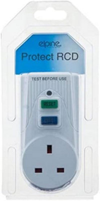 New 13 Amp Protect Rcd Socket Adaptor Electrical Safety Plug Socket ...