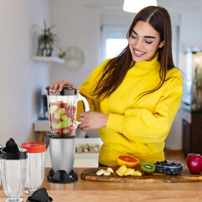 New 17pc Multi Blender Chopper Food Processor Juicer Smoothie Mixer