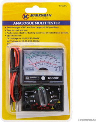 New Analogue Multi Function Electronic Tester Ac Dc Voltage Polarity ...