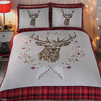 New Angus Stag Bed Cover Duvet Set