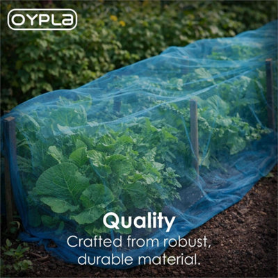 NEW Blue Shade Debris Scaffold Garden Netting 3m x 50m