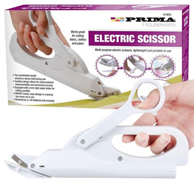 New Electric Scissors Cordless Portable Craft Fabric Automatic Cutting ...