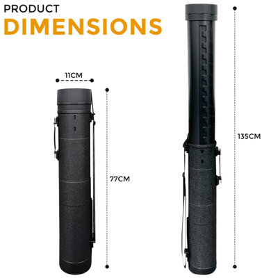 NEW EXTENDABLE WITH CARRY HANDLE PORTFOLIO TUBE STORAGE BOX DRAWING ...
