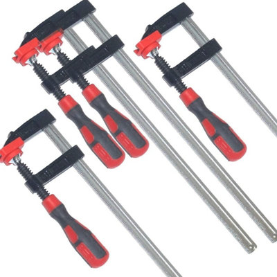 New F Clamp Bar Heavy Duty 300mm X 120mm Quick Slide Building Long ...
