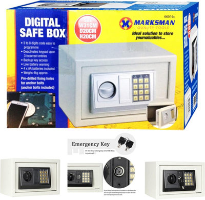 New Large Secure Digital Steel Safe Box Electronic Home Office Security ...