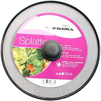 New Metal Mesh Splatter Cover Lid Cooking Frying Pan Kitchen Protector ...