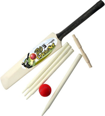 New Mini Cricket Set Bat Ball Stumps Garden Kids Fun Family Sport Park ...
