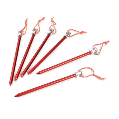 New OEX Lightweight Aluminium Ground Pegs (Set Of 6)