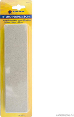 New Pack Of 3 Aluminium Oxide Sharpening Oil Stone Fine Medium Grade ...