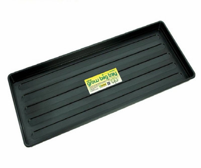 New Plastic Grow Bag Growbag Tray Garden Plant Watering Trays Pack Of 1