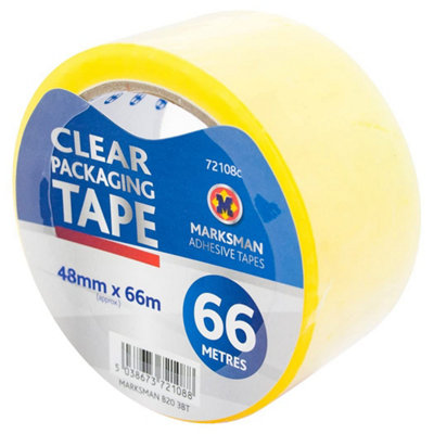 New Set Of 3 Clear Strong Parcel Packing Tape Sealing Sellotape Rolls ...