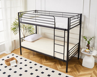 Newby Industrial Metal Bunk Bed Black
