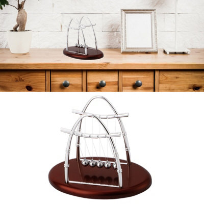 Newton's Cradle Steel Balls:Physics Desk Toy and Pendulum Ornament