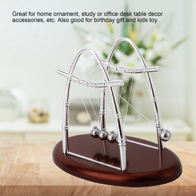 Newton's Cradle Steel Balls:Physics Desk Toy and Pendulum Ornament