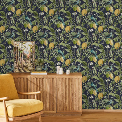 Next Fruit Tree Midnight Wallpaper
