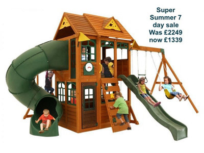 Next Generation Nova Climbing Frame With 2 Slides, Swings & Monkey Bars ...