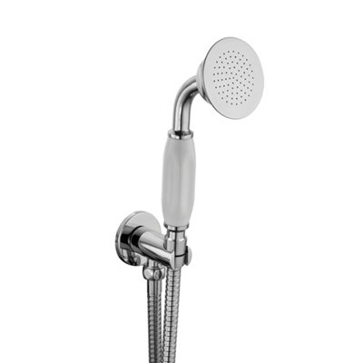 Niagara Arlington Shower Head Wall Outlet Kit Chrome Brass Traditional ...
