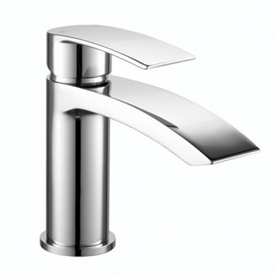 Niagara Portobello Mini Mono Mixer Chrome Basin Cloakroom Sink Vanity ...