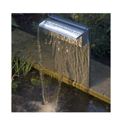 Niagara Stainless Steel 60cm Waterfall LED