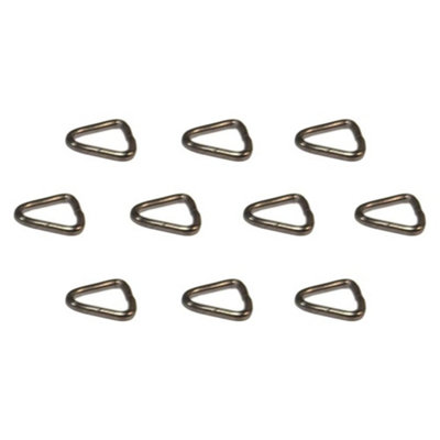 Nickel Plated Triangles for Basin Sink Plug Chain Chrome Triangles for ...