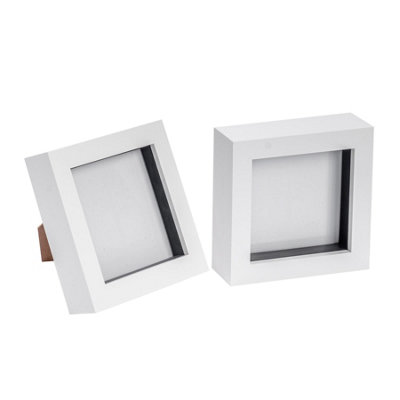 Nicola Spring 3D Box Photo Frames - Standing Hanging Craft Shadow ...