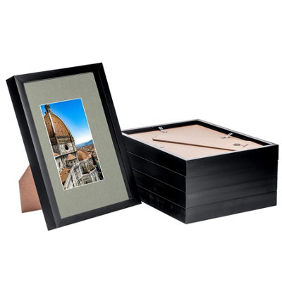 Nicola Spring 3D Shadow Box Frames with A5 Mount - A4 (8" x 12 ...