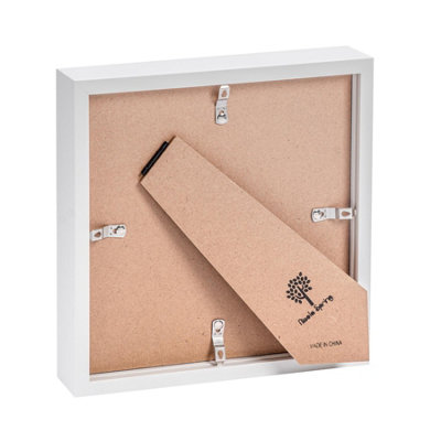 Nicola Spring 8 x 8" Photo Frame - Ivory Mount 3D Photo Frame Picture ...