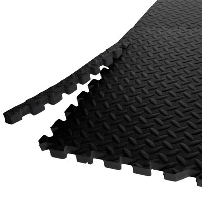 Nicoman 60x60cm Interlocking Floor Mats Exercise Mats, Gym Flooring Mat ...
