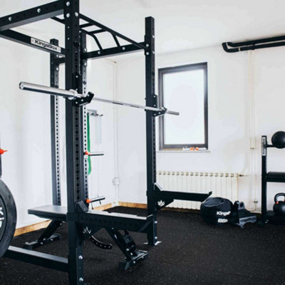 Nicoman 62x62cm 14mm Interlocking Rubber Top EVA Foam Floor Mats For ...