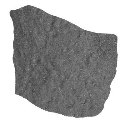 Nicoman Garden Stepping Stone Grey Natural Stone Effect Rubber Stone ...
