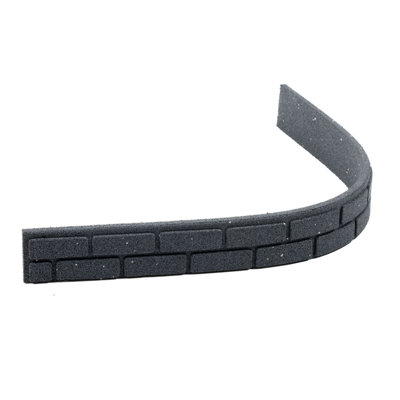 Nicoman Ultra-Curve EZ Border Flexible Edging Brick Effect Eco Friendly ...