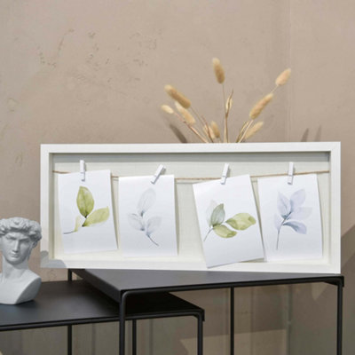 nielsen Accent Collage Frame for 4 Photos 9x13cm with Clothesline and 4 ...