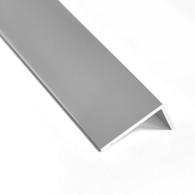 nielsen Aluminium L-Shaped Angle Profile, Matt Anodized, 2000x50x20mm ...