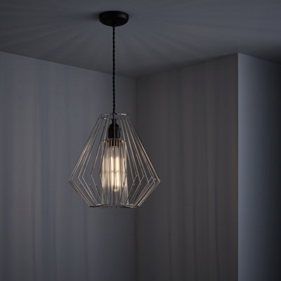 nielsen Easton Large Easy Fit, Non Electric Metal Pendant with ...