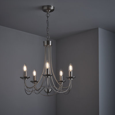 Nielsen Penton 5 Way Traditional Classic Chandelier with a Modern slant ...