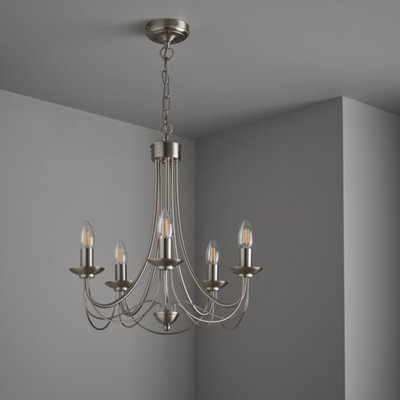 Nielsen Penton 5 Way Traditional Classic Chandelier with a Modern slant ...