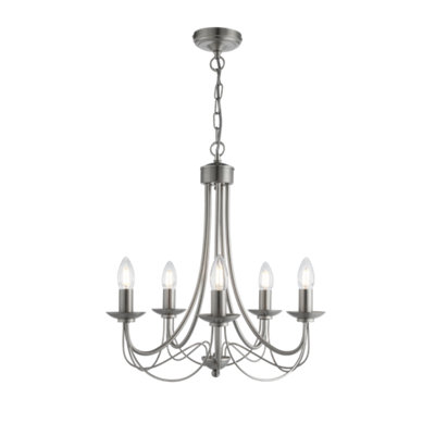 Nielsen Penton 5 Way Traditional Classic Chandelier with a Modern slant ...